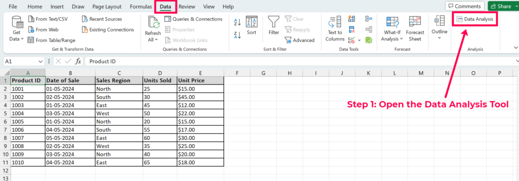 Data Analysis In Excel – Solis Imperium Veritas
